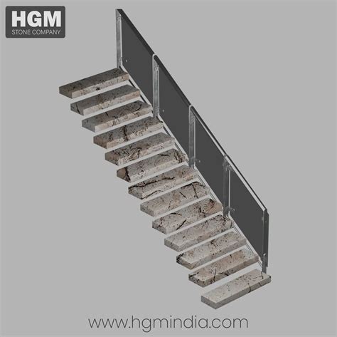 Alaska Pink Granite Stairs Hind Grani Marmo