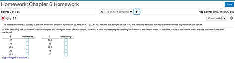 Solved Homework Chapter 6 Homework Save Score 0 67 Of 1 Pt