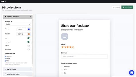 How To Create And Embed Customer Feedback Form Free Tool