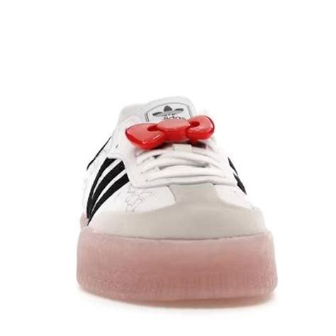 Adidas Hello Kitty X Sambas Trainers In White And Depop
