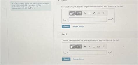 Solved Compute The Magnitude Of The Tangential Acceleration