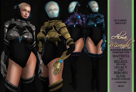 Second Life Marketplace Almamiranda Sci Fi Ripley Space Suit