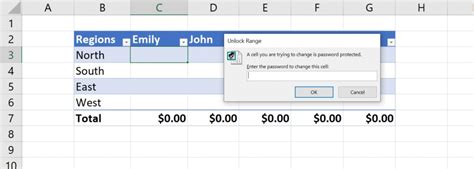 How To Use Passwords To Grant Users Access To Different Microsoft Excel Workbook Ranges
