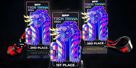 The Cybertiger Strikes Again Effs 8th Annual Tech Trivia Night