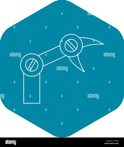 Industry Robot Icon Outline Style Stock Vector Image And Art Alamy