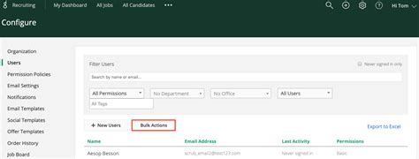 Deactivate Users In Bulk Greenhouse Support