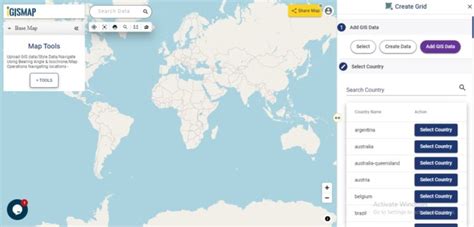 Create Grid Layer Over England National Boundary