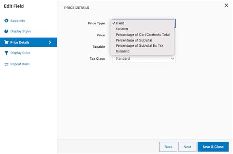 How To Add Price Fields On Woocommerce Checkout Page