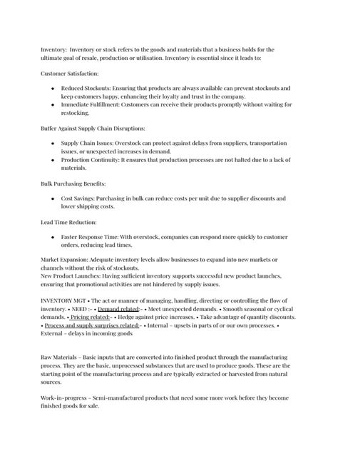 Lg Audit Notes Pdf Audit Inventory