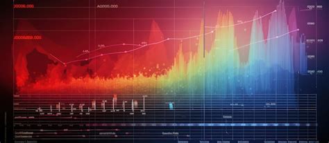 Premium Photo Digital Noise Level Chart Graph Common Sounds With