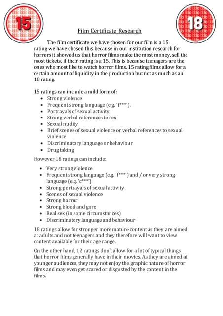 Bbfc Classification Pdf