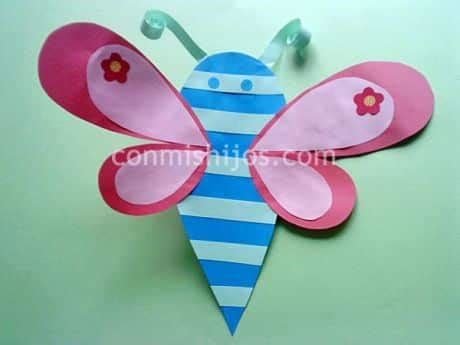 Manualidades De Papel Para Niños De 3 4 Años Con Papel De Colores Y