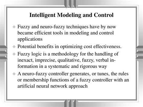 Ppt Why Use Fuzzy Logic In Power Electronics Powerpoint Presentation