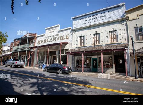 Angels Camp Is A Small Gold Rush Town That Sits Along Angels Creek In