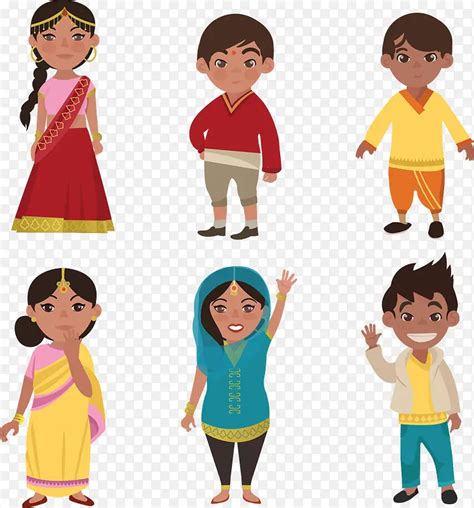 矢量手绘小孩男孩女孩png图片素材下载 图片编号qzkwbxgn 免抠素材网