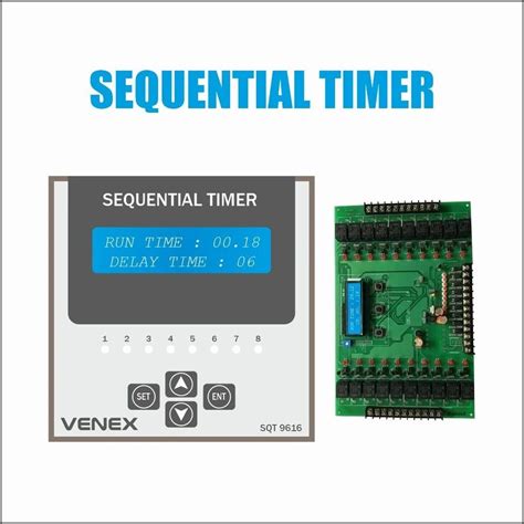 Venex Sequential Timer Model Namenumber Sqt 9616sequential Card At Rs 6720piece In Ahmedabad
