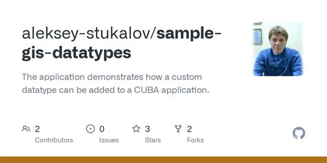 Github Aleksey Stukalov Sample Gis Datatypes The Application Demonstrates How A Custom