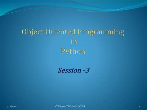 Oop In Python A Beginners Guide Pdf