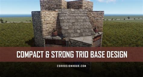 Compact And Strong Trio Rust Base Design 2019 Trio Base Designs