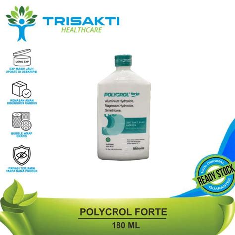 Jual Polycrol Forte Suspensi Obat Sakit Maag Dan Meringankan Kembung
