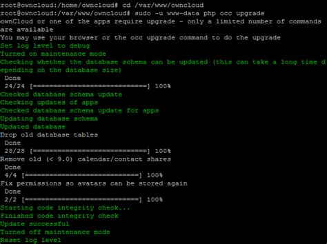 Help Updateupgrade Problem Server Owncloud Central