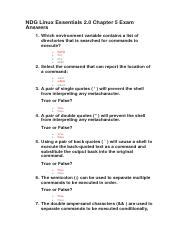 NDG Linux Essentials Chapter Exam Answers Pdf NDG Linux Essentials Chapter Exam