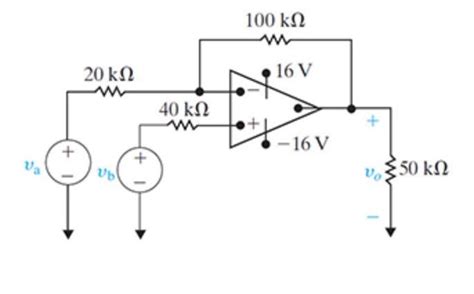 Solved The Op Amp In The Circuit In Figure 1 Is Idealif