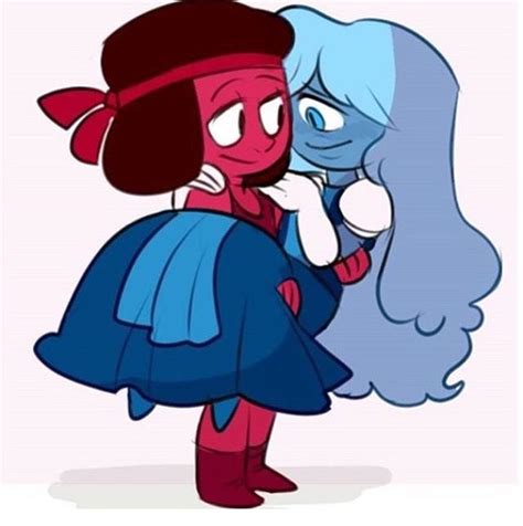 Pin By Ruby Cadunt On Rubi E Safira Sapphire Steven Universe Steven Universe Gem Steven