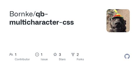 Github Bornkeqb Multicharacter Css