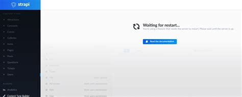 running strapi in process manager doesn t reload the app on saving
