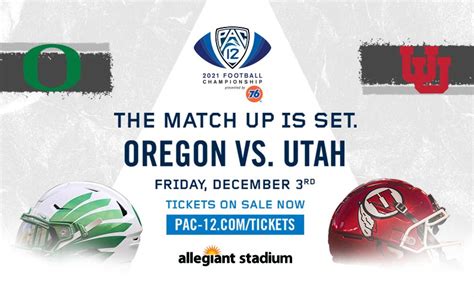 2021 Pac 12 Football Championship Game Allegiant Stadium