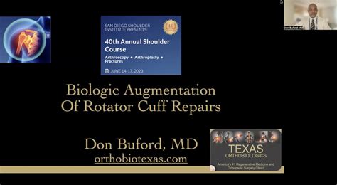Current Evidence For Biologic Augmentation Of Rotator Cuff Tears Doc