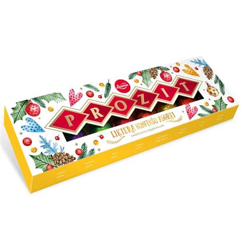 Laima Prozit Chocolate Candy Assort With Liquors Cream Filling 180g 6