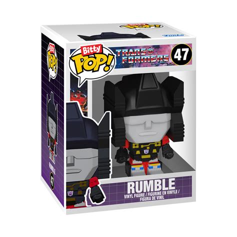 Bitty Pop Bitty Bot Soundwave With Rumble Funko