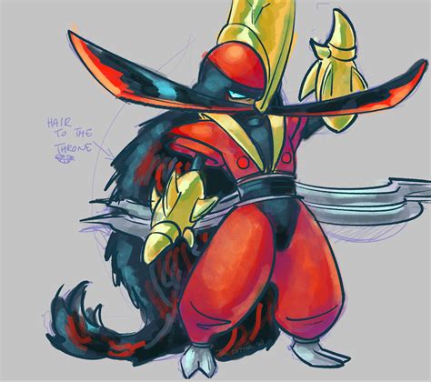 Kingambit Pokemon Drawn By Theletterw Danbooru