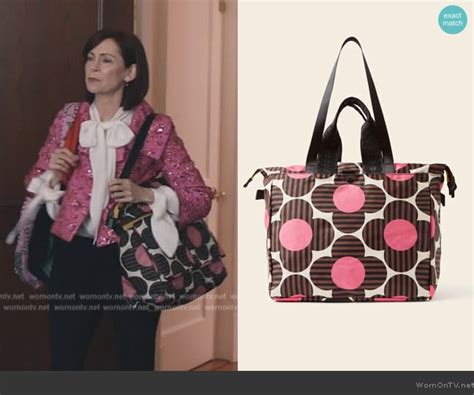 Wornontv Elsbeths Pink Embellished Blazer And Totes On Elsbeth Carrie Preston Clothes And