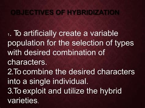 Polyploidy Mutation And Hybridization With Reference To Medicinal Plants Pptx