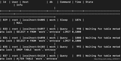 使用navicat点击表或者删除某个表的时候一直加载，mysql表不能修改，更新、删除等操作navicat清空表卡住 Csdn博客