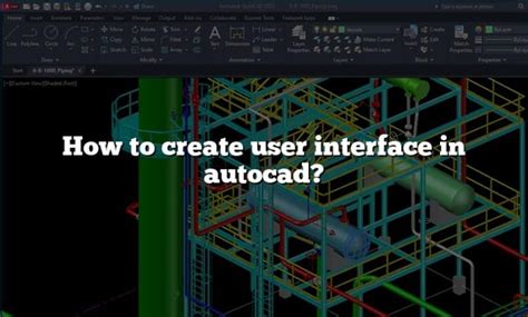 How To Create User Interface In Autocad