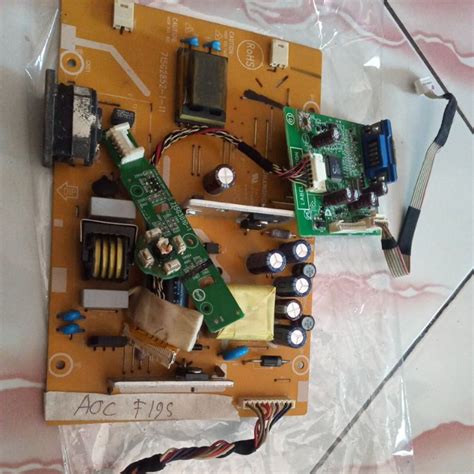 Jual Mesin Monitor Lcd Merk Aoc F195 Shopee Indonesia