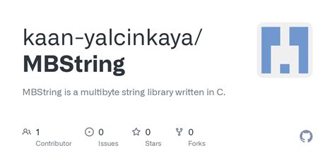 Github Kaan Yalcinkayambstring Mbstring Is A Multibyte String