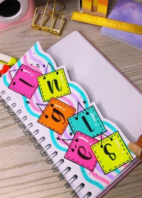 Decorar Cuaderno De Ingles