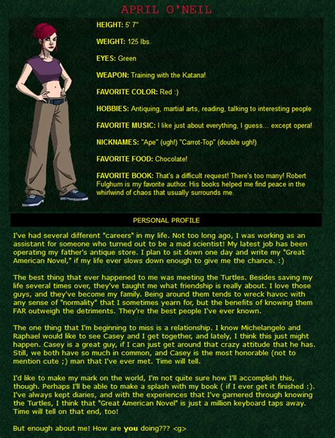 April Oneil 2003 Tv Seriesgallery Tmntpedia Fandom