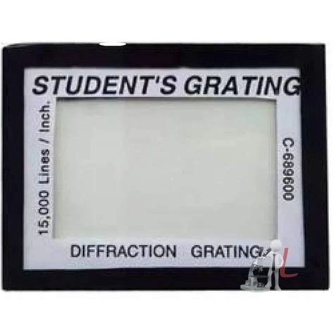 Diffraction Babe Grating Educational 15000 Lines Per Inch By Labpro At 599 00 Nishat Bagh