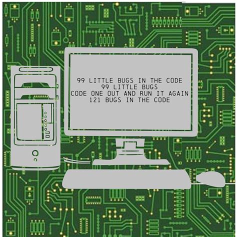 99 bugs in the code sticker square 99 bugs in the code sticker cafepress