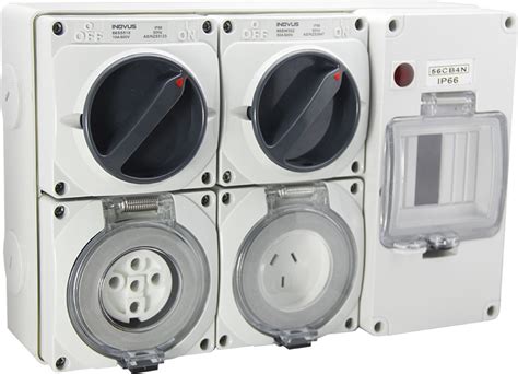 Melbourne Warehouse Combination Isolator Plug Socket Isolator Switches Weatherguard And