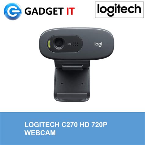 Logitech C270 Hd Webcam For Video Calling Logitech Malaysia Product Wc Lgt C270 Shopee Malaysia