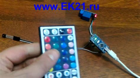 ИК приемник Arduino управление устройствами с ИК пульта Youtube