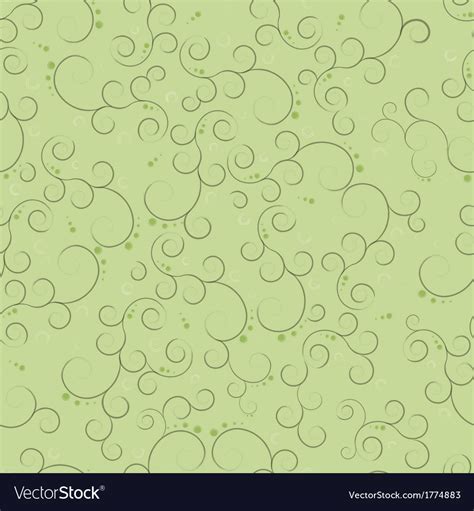 Abstract Seamless Background With Curls Royalty Free Vector