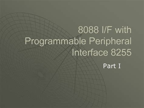 Interface 8088 I F With Basic Io Ram And